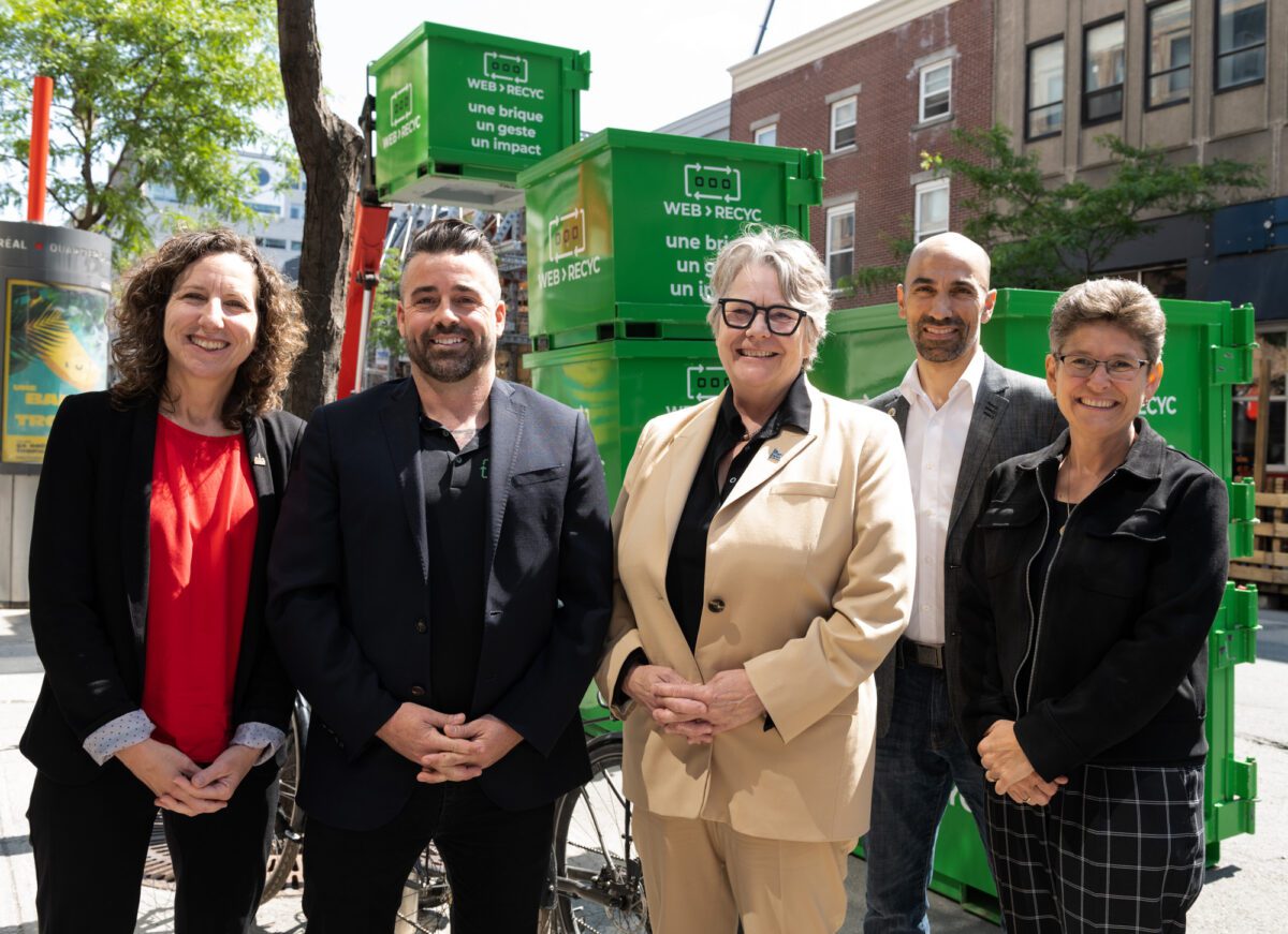 Lancement de WEB-RECYC et de la campagne "Une brique, un geste, un ...